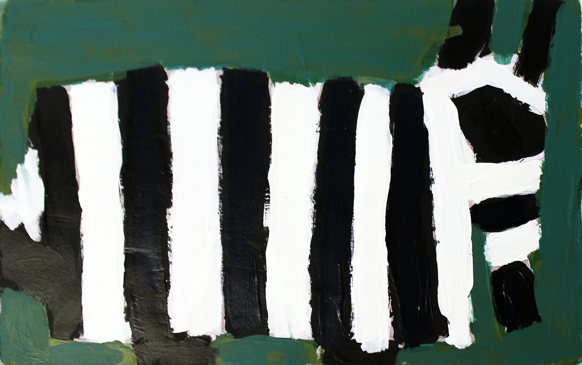 Artwork of the Week - 'Zebra' by Ruth Howard - Project Ability