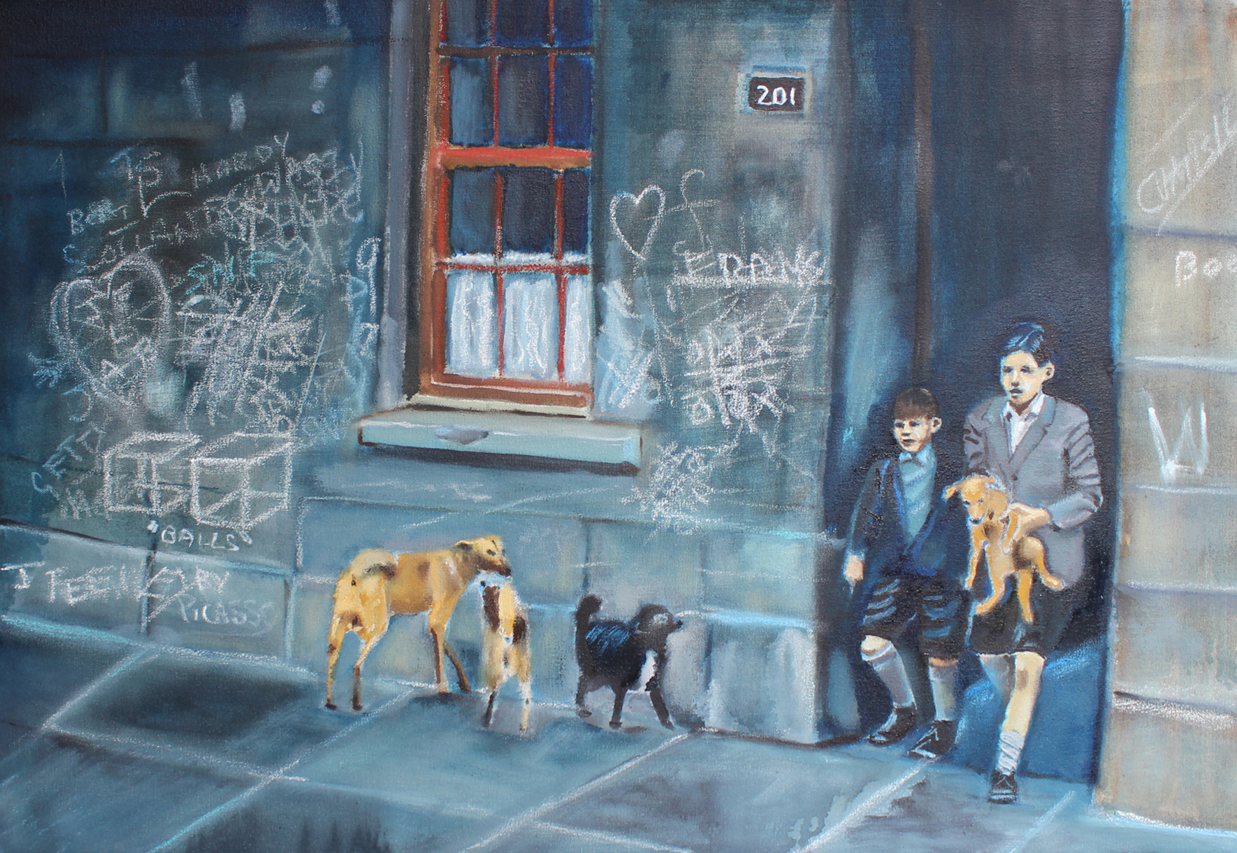 Artwork of the Week - Old Gorbals by Jim Feeney - Project Ability