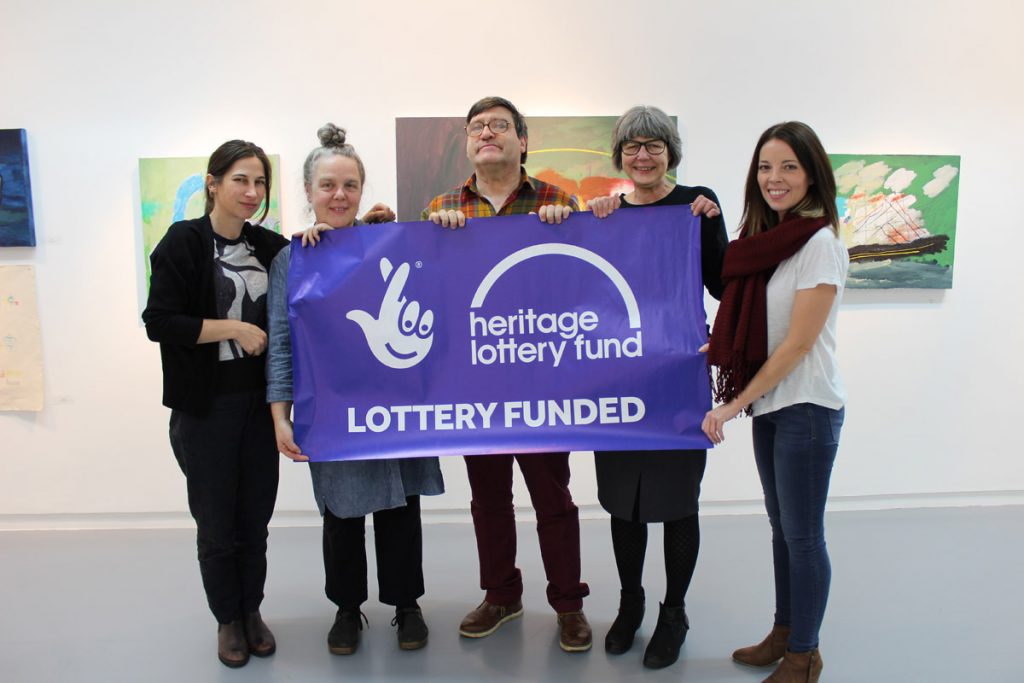 Heritage Lottery Fund awards a research grant to a group of Project ...